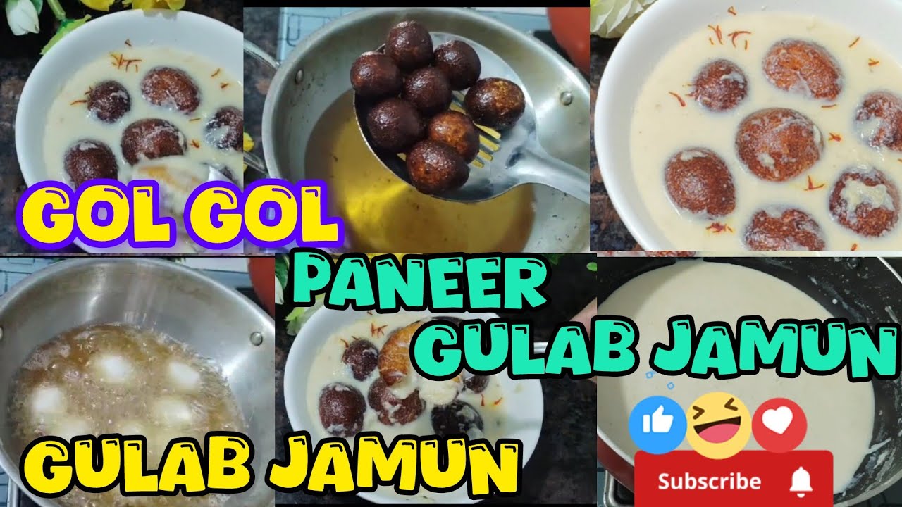 PANEER GULAB JAMUN/TWIST GULAB JAMUN/ EASY AND DIFFERENT STYLE DESSERT ...