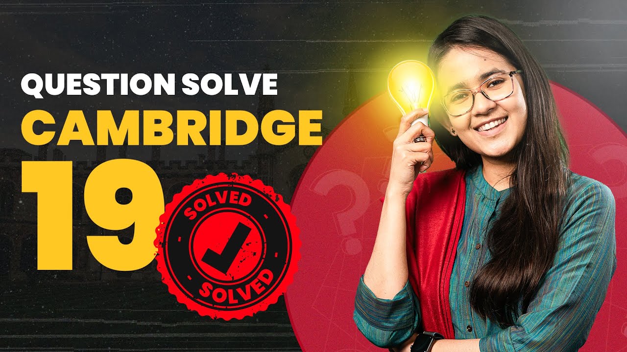 📃 চলুন IELTS Cambridge 19 Test 3 [Reading] Question Solve - YouTube