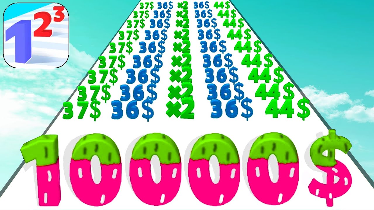 Satisfying Mobile Game All Levels Number Masters Top Gameplay Android ...