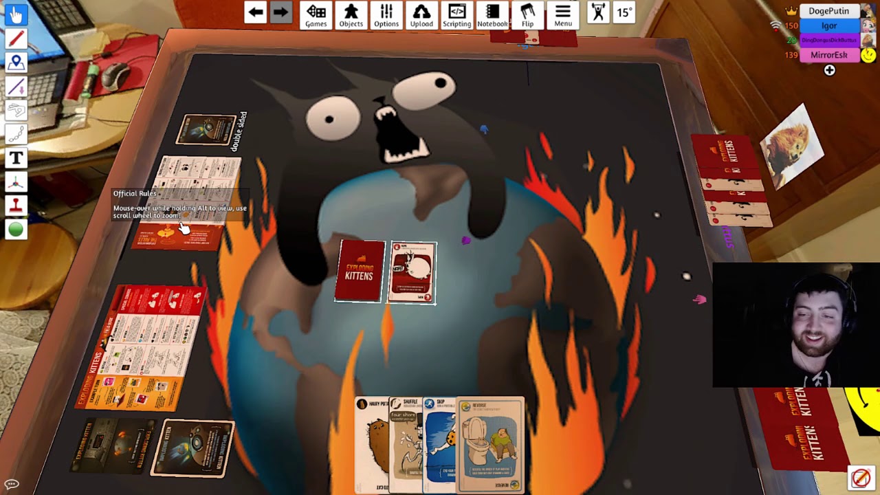 Twitch Gameplay Exploding Kittens - YouTube