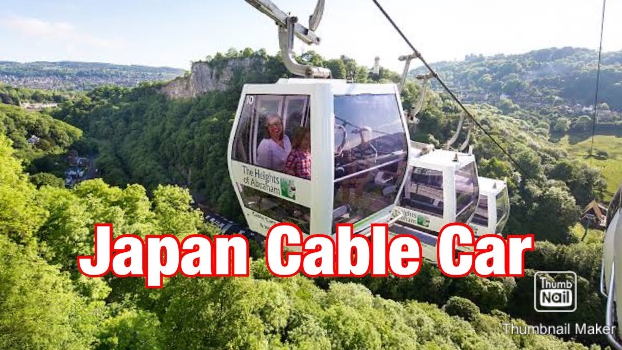Japan Cable Car Hiroshima Ken - YouTube