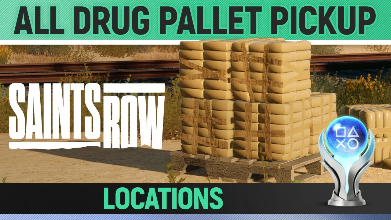 Saints Row - All 125 Drug Pallet Pickup Locations 🏆 - YouTube