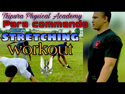 para commando stretching workout. - YouTube