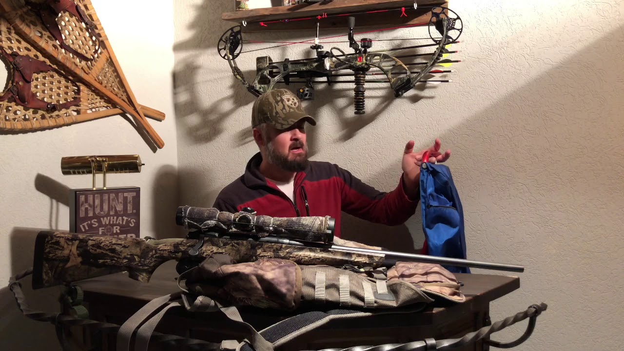 Hunt Hack: DIY Scope Cover in the Bush - YouTube