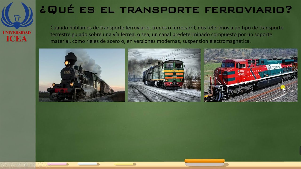 22 Definición de transporte ferroviario - YouTube