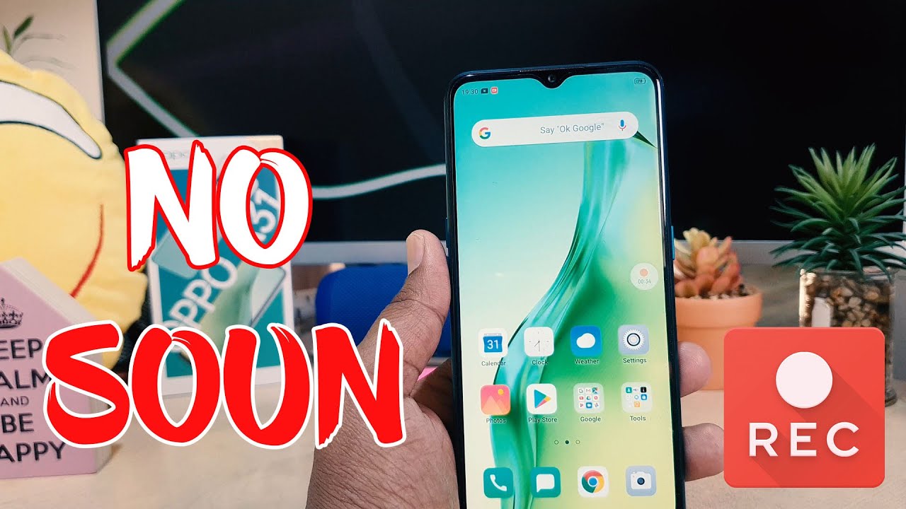 How to enable sound for screen recording in Oppo A31 | No Sound - YouTube