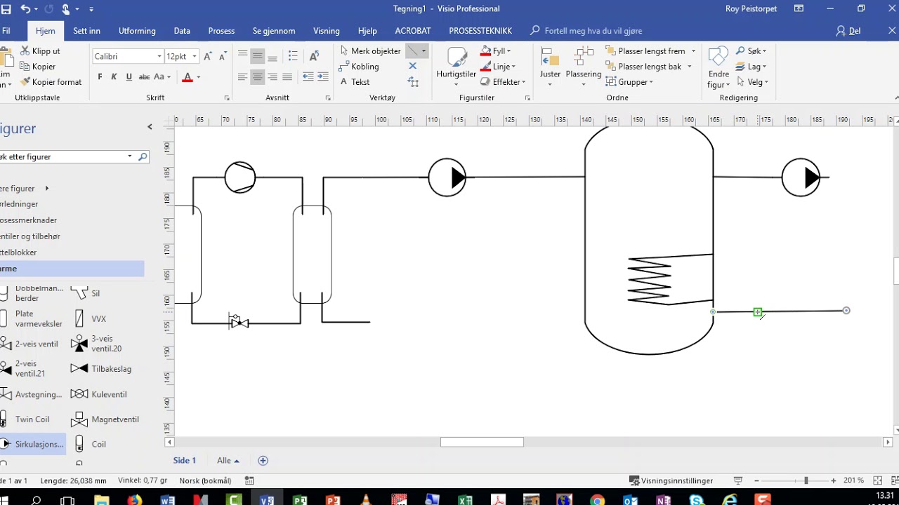 Enkelt systemskjema - YouTube