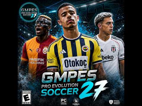 PES 21'i PES 27 YAPACAK MOD!🔥GMPES 27 YAYINLANDI🔥(Euro2028,TR Anons,Yeni Spiker,Yüzler & Grafikler)