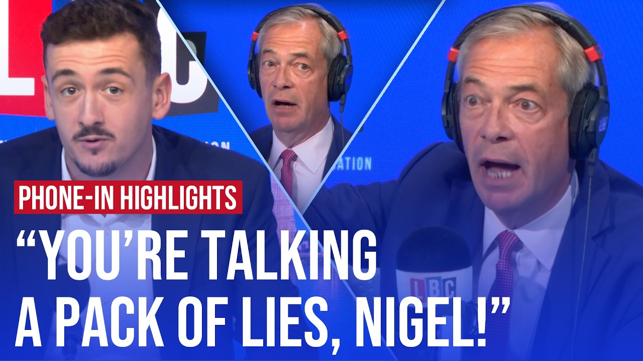 Highlights from Nigel Farage’s no limits phone-in on LBC - YouTube
