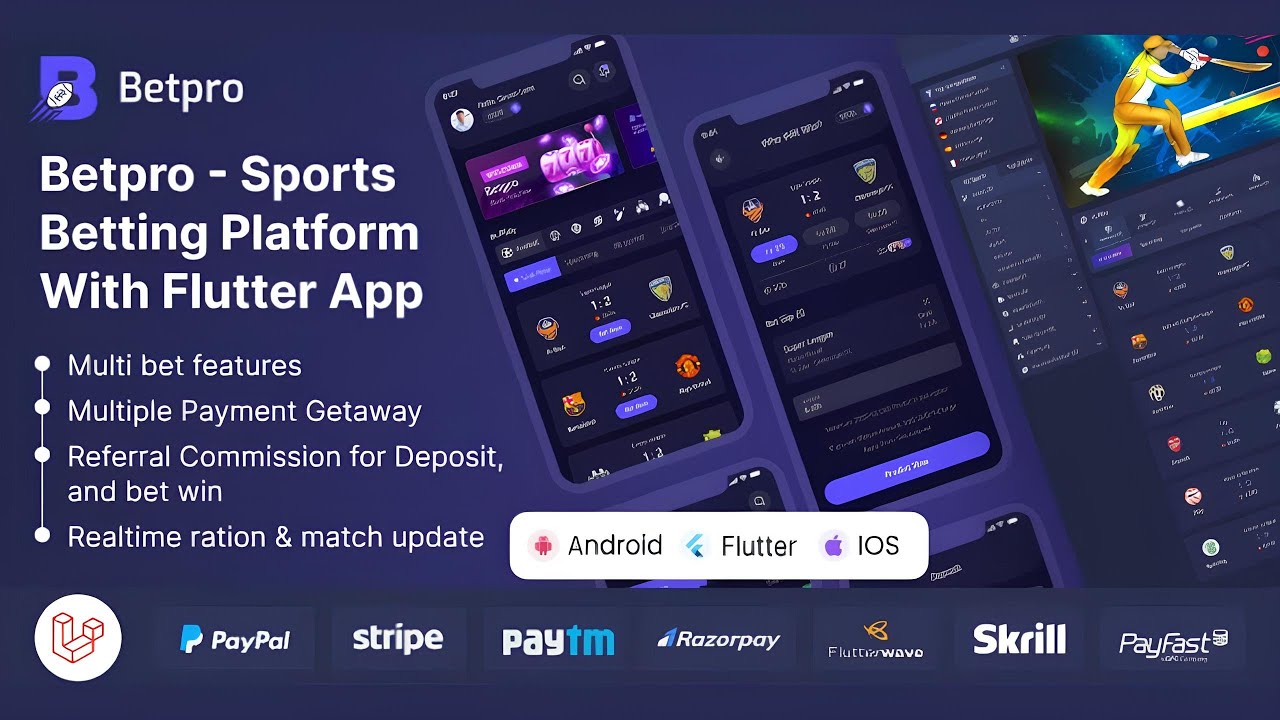 Betpro Sports Betting Platform 2024 PHP Laravel Admin Panel With ...