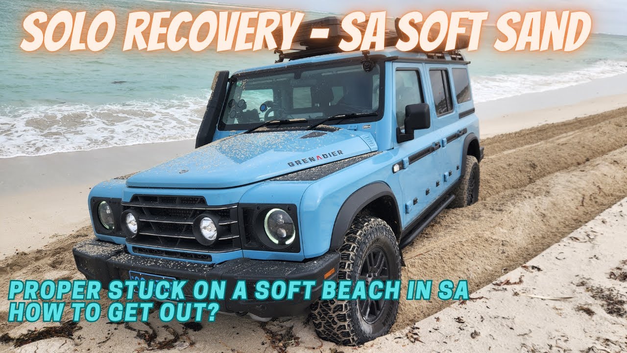 SA Coast - Sand Self Recovery on soft Beach - YouTube