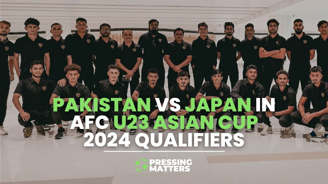 PAKISTAN vs JAPAN in AFC U23 Asian Cup 2024 Qualifiers | Pressing Matters Breakdown - YouTube