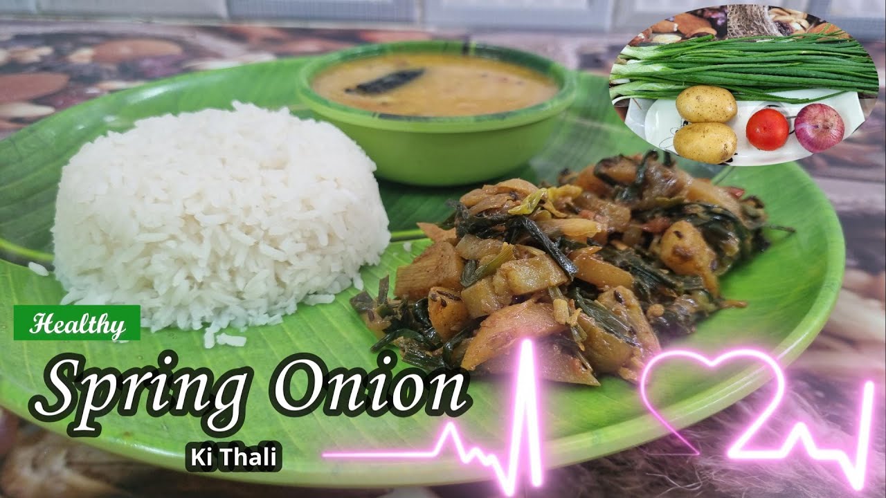 Spring Onion Recipe || Hare Pyaz Aloo ki sabji - YouTube