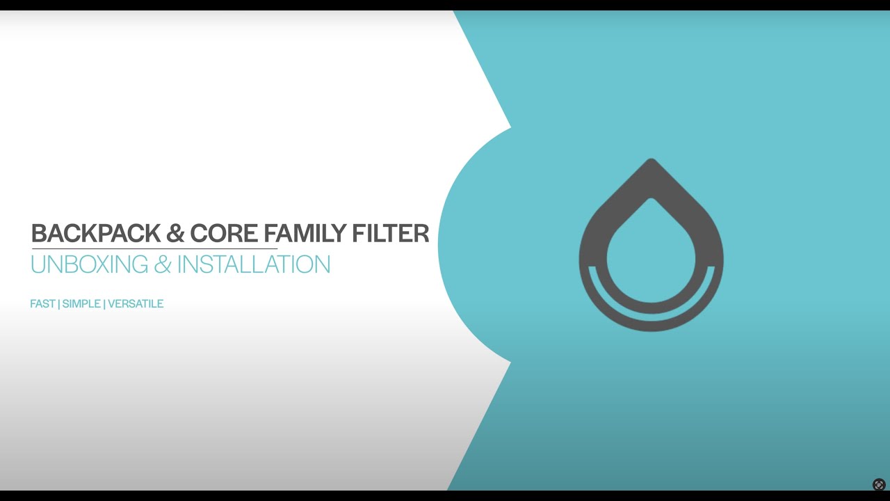 Vivoblu Freedom Bundle Assembly | Vivoblu Core Family Filter and Backpack Assembly - YouTube