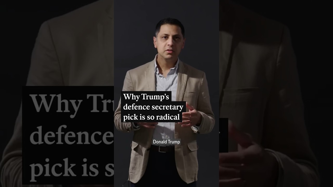 Why Trump’s defence secretary pick is controversial - YouTube
