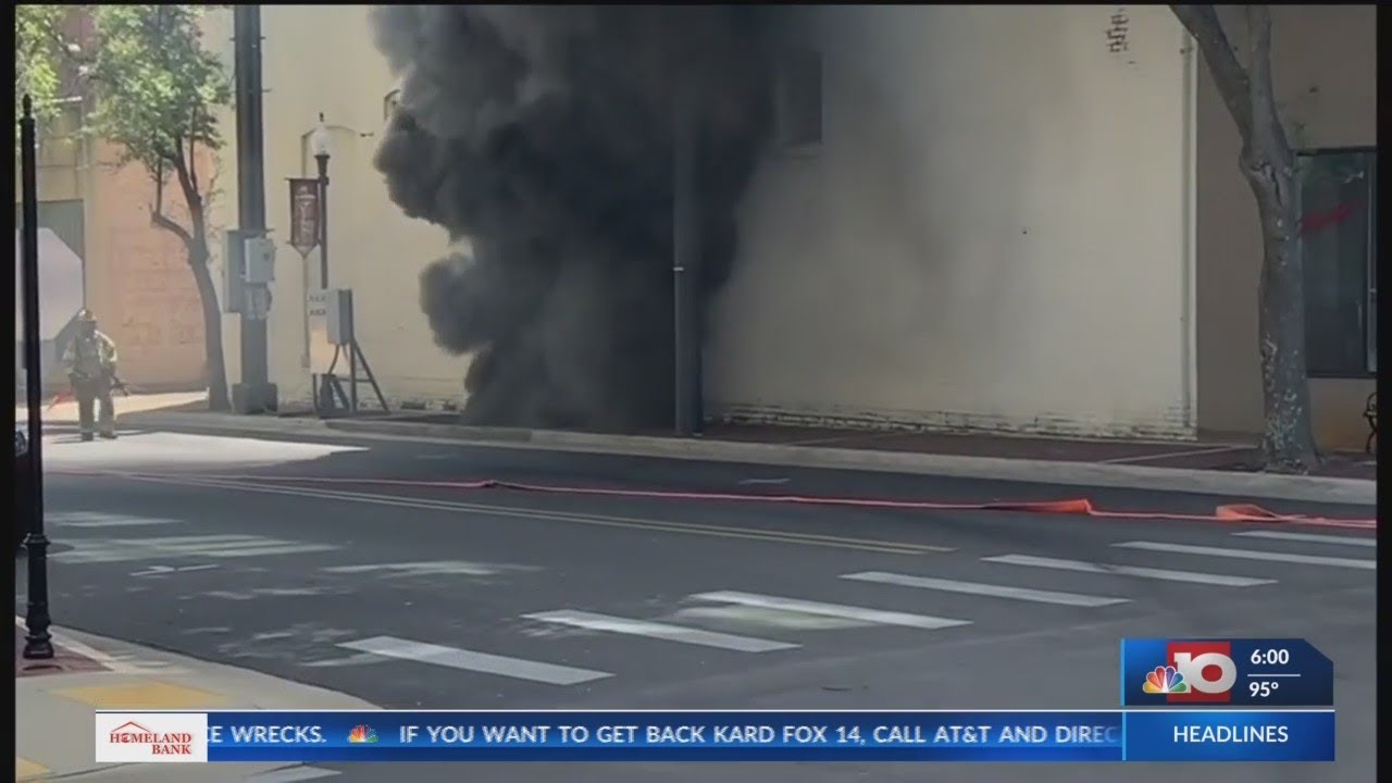 Power has been restored to downtown businesses after underground ...