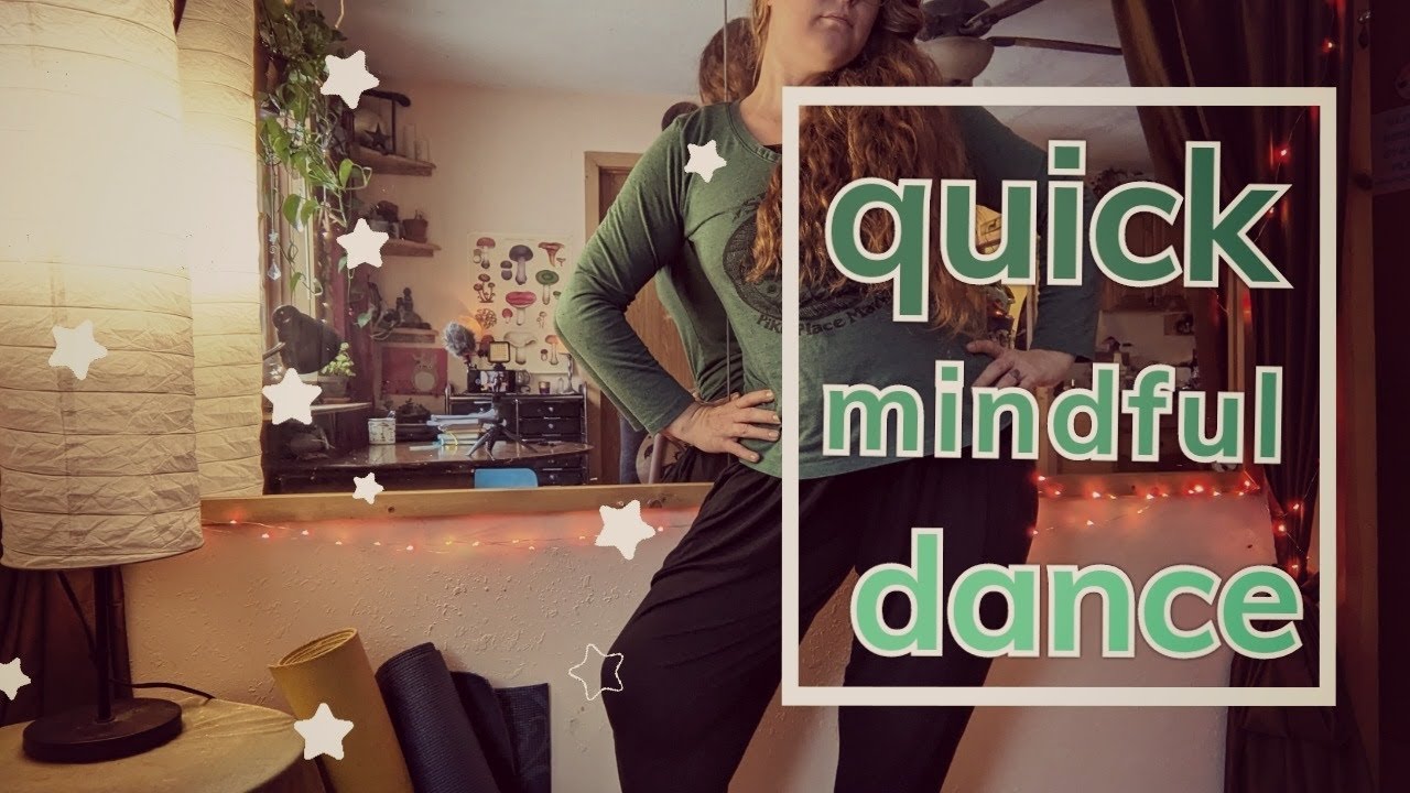 Quick, mindful dance to recharge - YouTube
