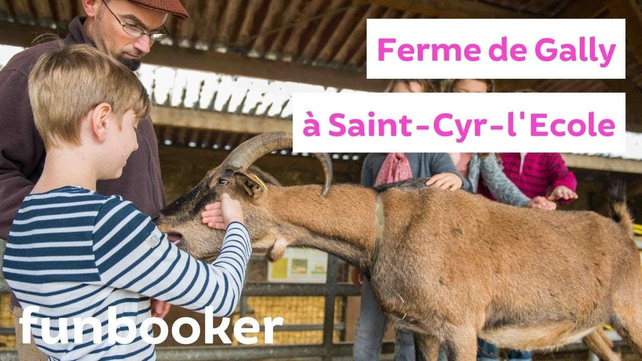 Visite de la Ferme de Gally de Saint-Cyr-l'École - Funbooker - YouTube