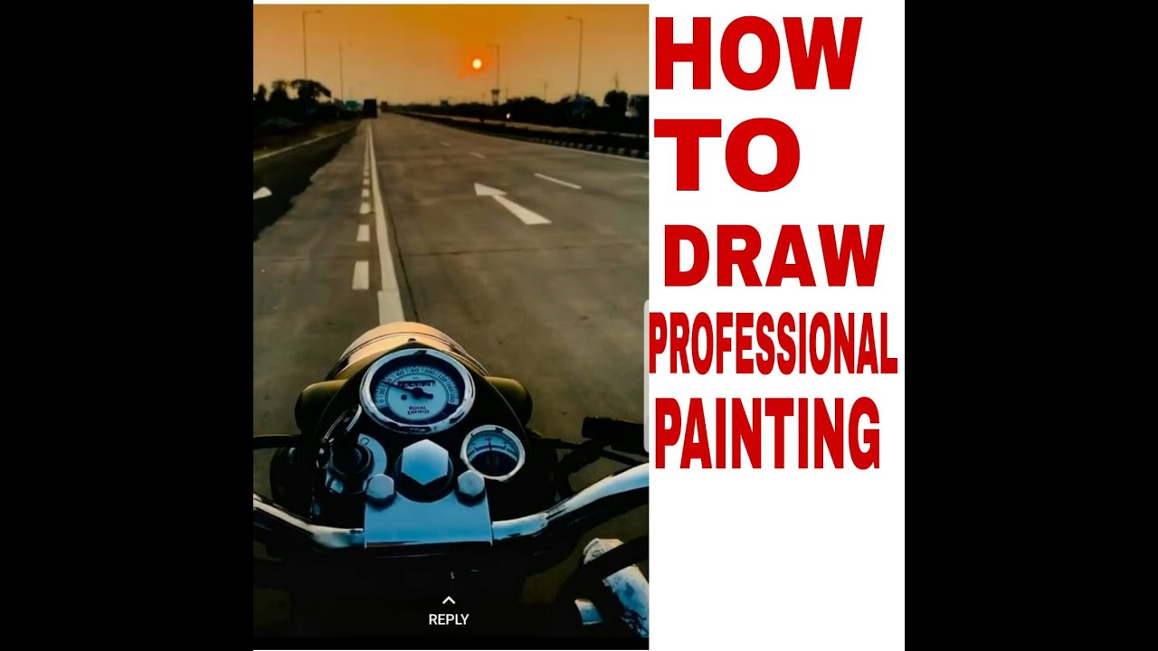 how to draw a professional painting/ THE ARTIST /IMAGINATION PAINTING ...