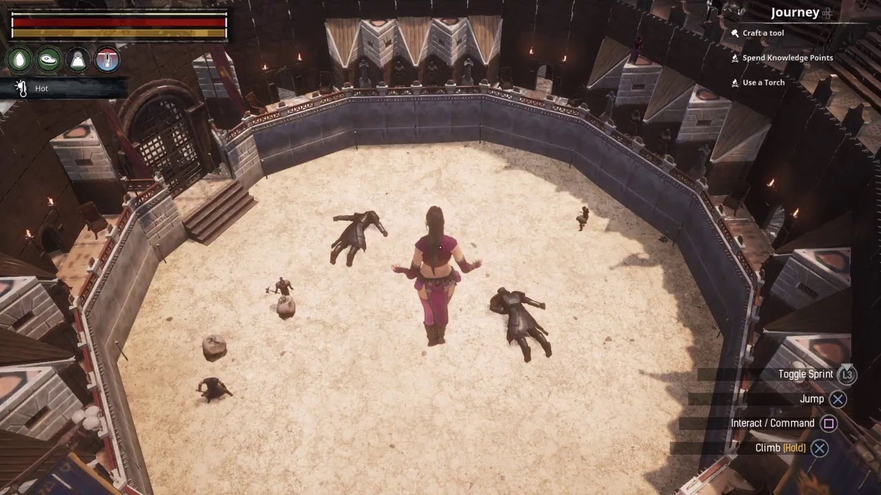Conan Exiles Admin - Race! - YouTube