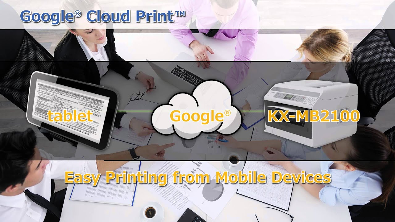 Panasonic KX-MB2100 Mobile Print - YouTube