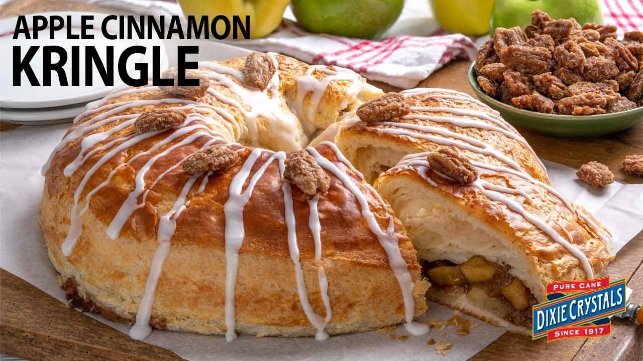 How to Make Apple Cinnamon Kringle - YouTube