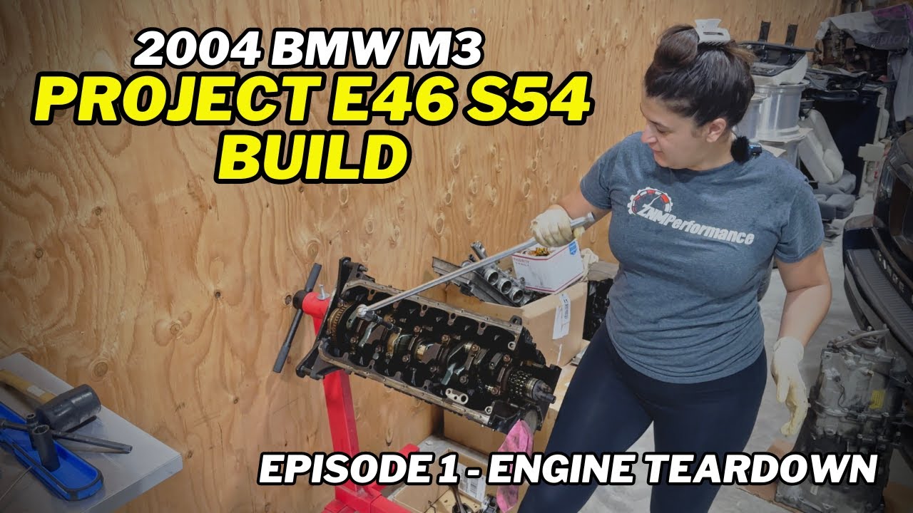 Restoring a 20 year old BMW M3 - Project E46 S54 Build - Ep 1 - Engine ...