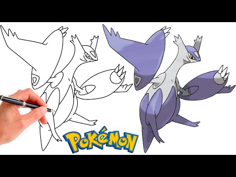 How To Draw MEGA LATIAS POKEMON | Mega Pokemons