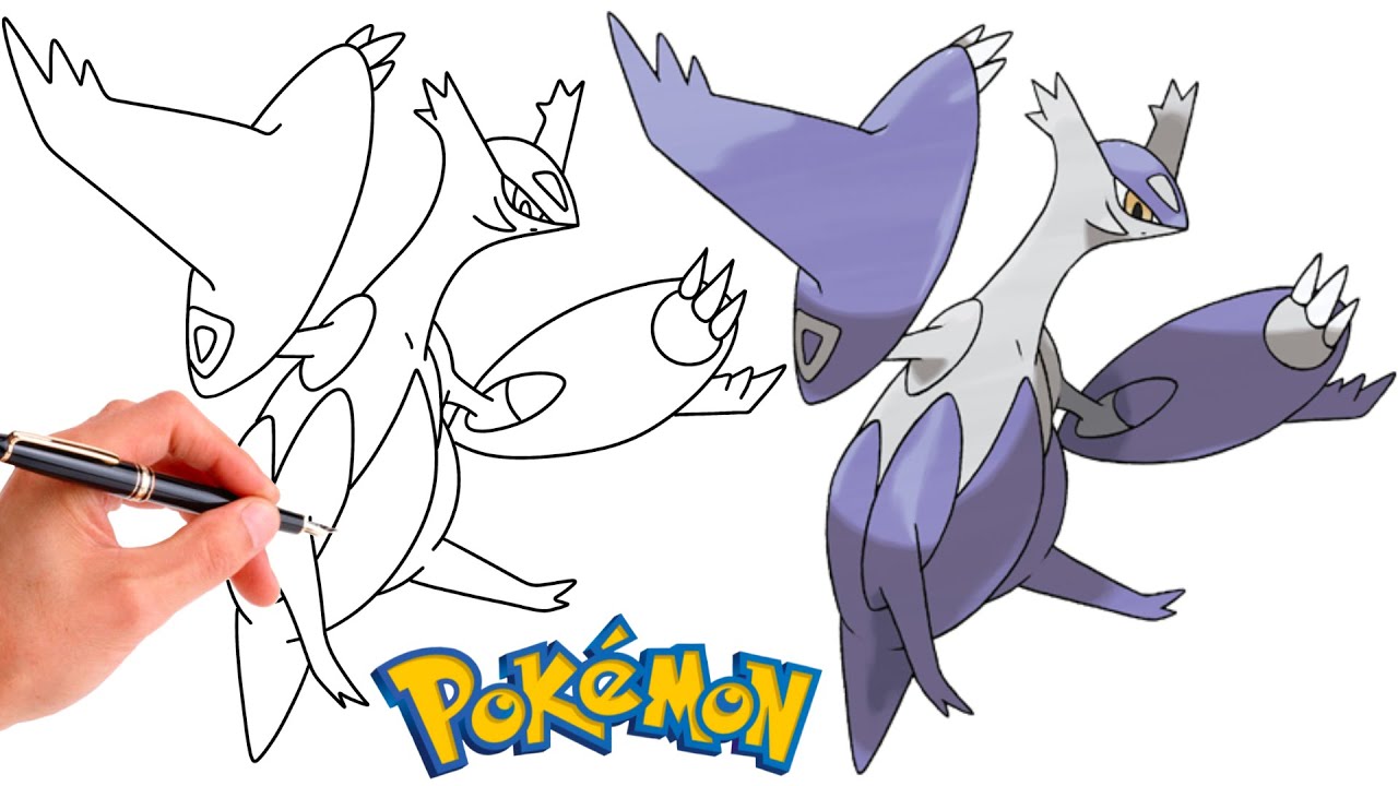 How To Draw MEGA LATIAS POKEMON | Mega Pokemons - YouTube