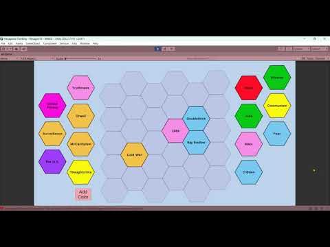 Unity Hexagon Template 1: Importing word list from Excel or Google Sheets - YouTube