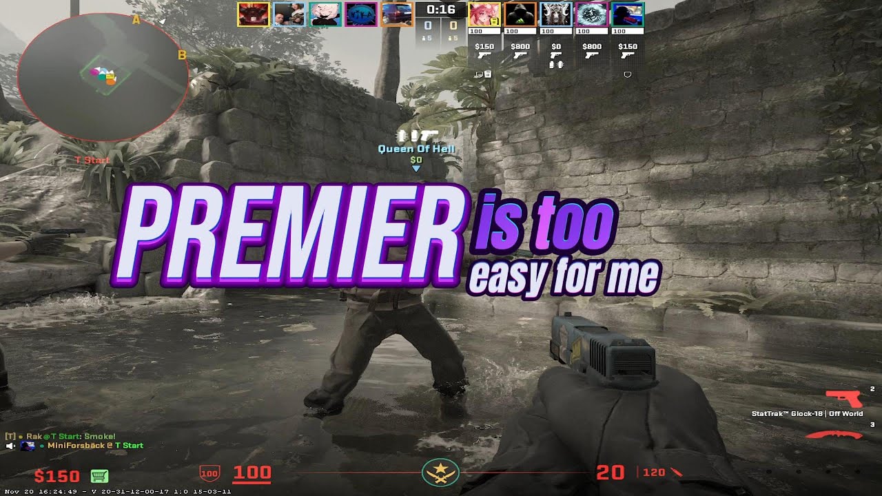 Premier is too easy for me - YouTube