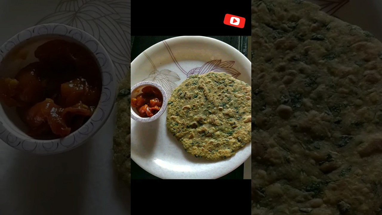 मेथी थेपला गुजरात की famous dish | methi Paratha | methi tepla recipe # ...