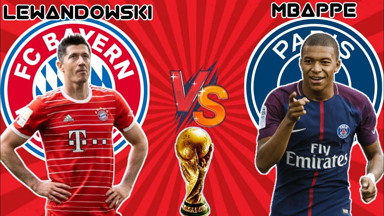 Mbappe Vs Lewandowski 🔥 comparison Video || 2023⚽⚽🏆🏆 - YouTube