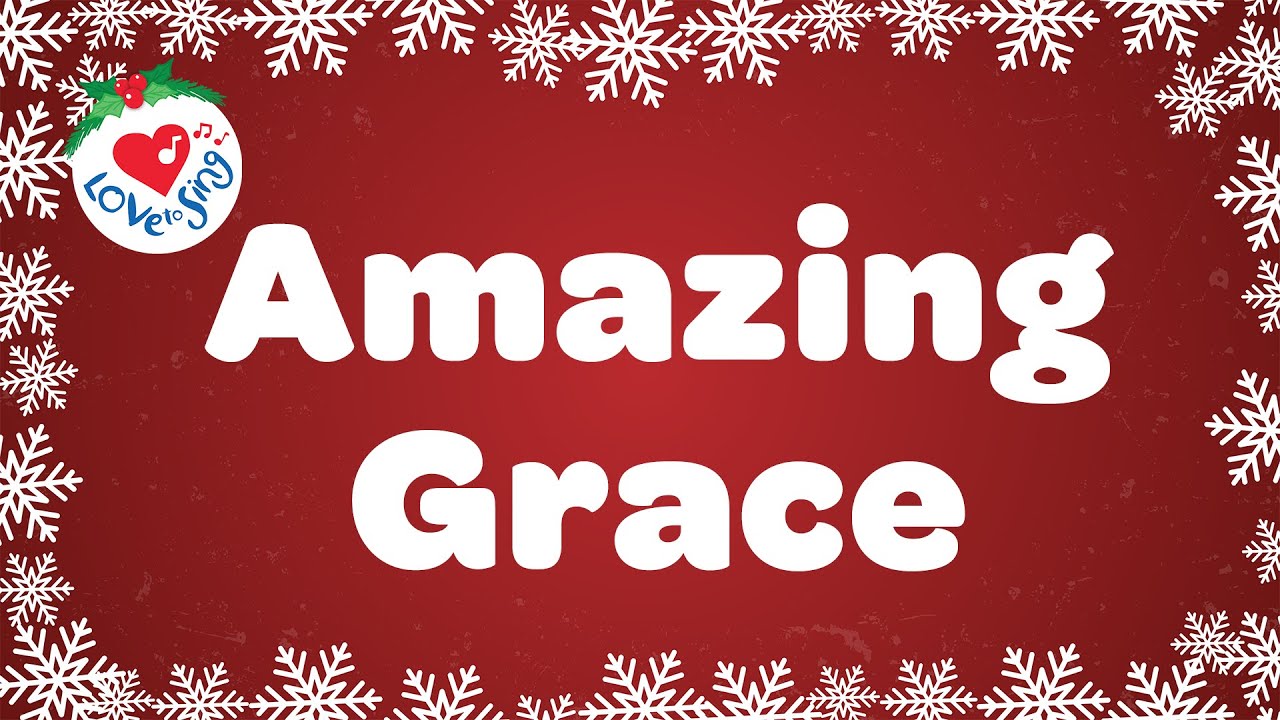 Amazing Grace With Lyrics Hymn - YouTube