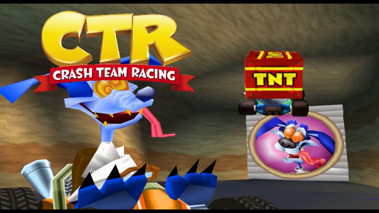 CTR - Crash Team Racing Adventure Melawan Ripper Roo - YouTube