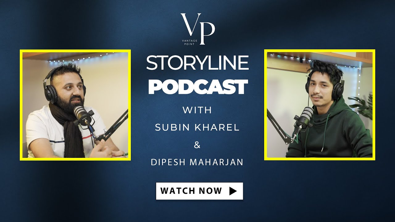 Storyline Podcast With Subin Kharel |EP 13| Dipesh MAHARJAN| Introvert to Extrovert lJob ...