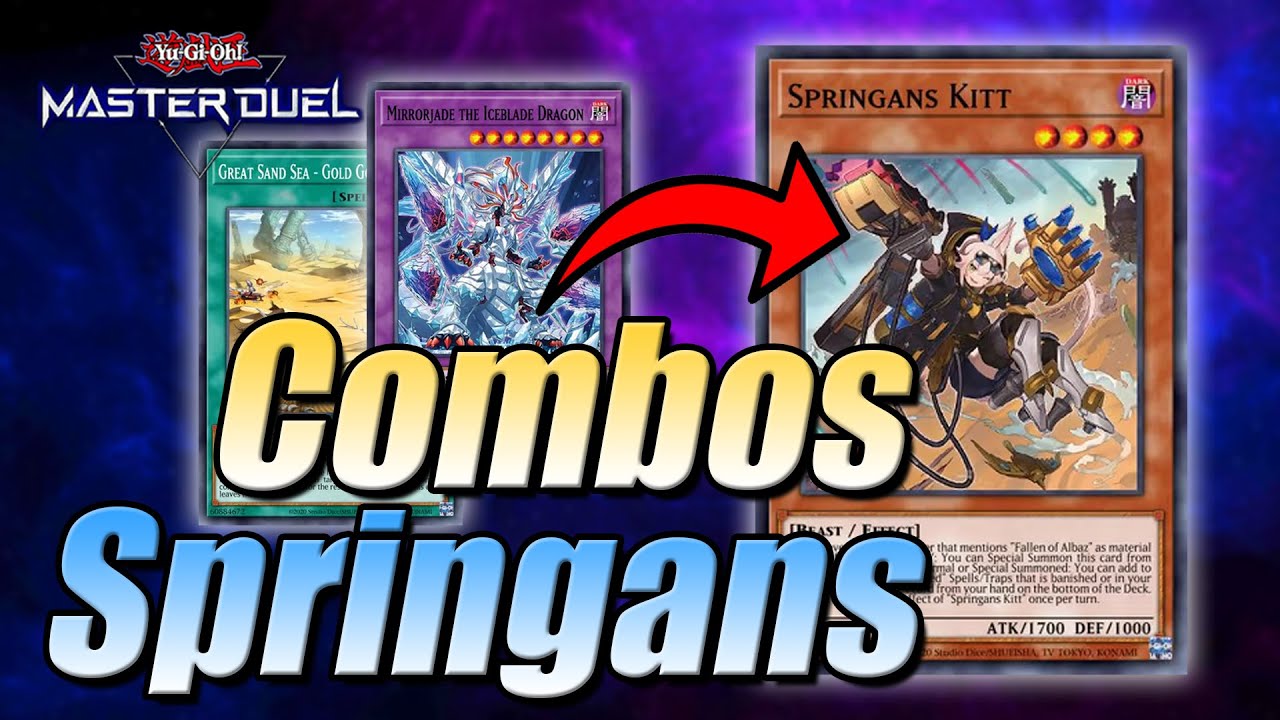 KITT IS HERE! BRANDED SPRINGANS COMBOS FOR MASTER DUEL! POST SELECTION ...