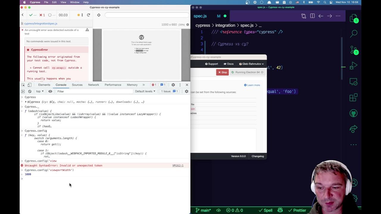 Cypress vs cy Difference Explanation - YouTube