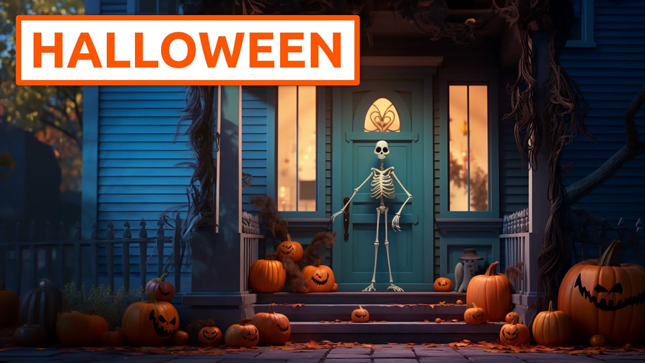 Improve your English with Stories | Listen and Learn | Halloween - YouTube