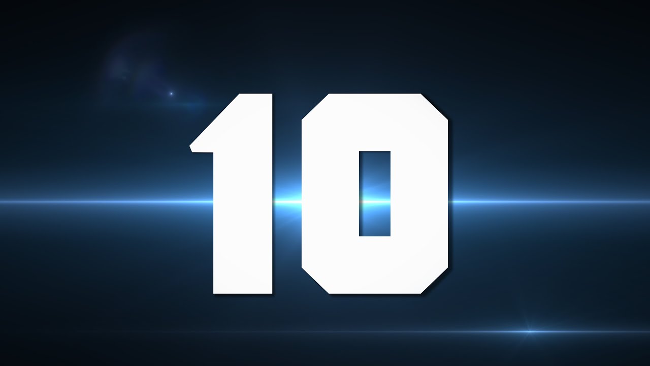 Countdown Timer 10 sec ( v 388 ) lens flares1 TIMER with sound effects ...
