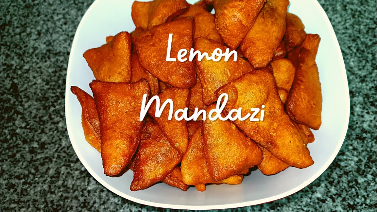 How to Make Soft Mini Lemon Mandazi | Fried Bread | Simple recipe to ...