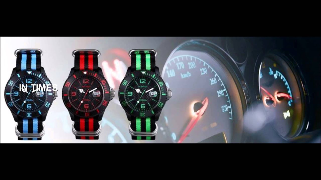 In Times Watch InTimes Silicone Watches swarovski Dealway gr - YouTube
