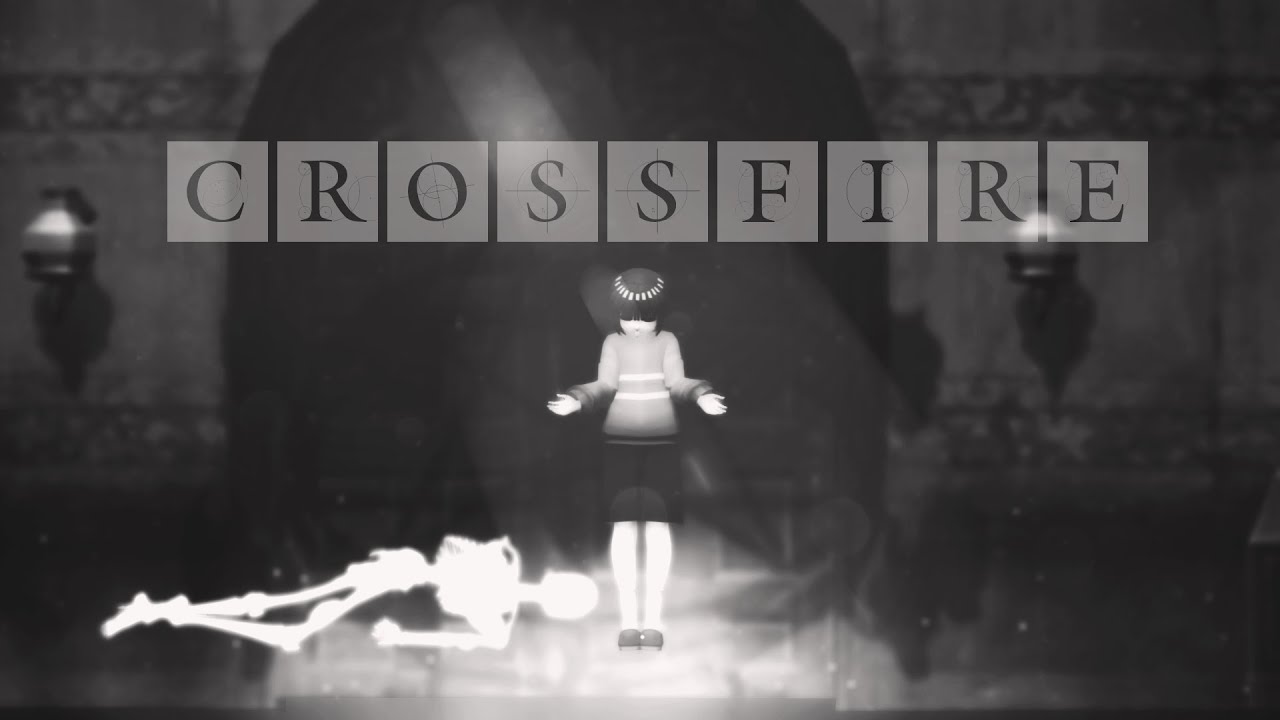 【MMD60FPS】 C R O S S F I R E | Core Frisk | Undertale - YouTube