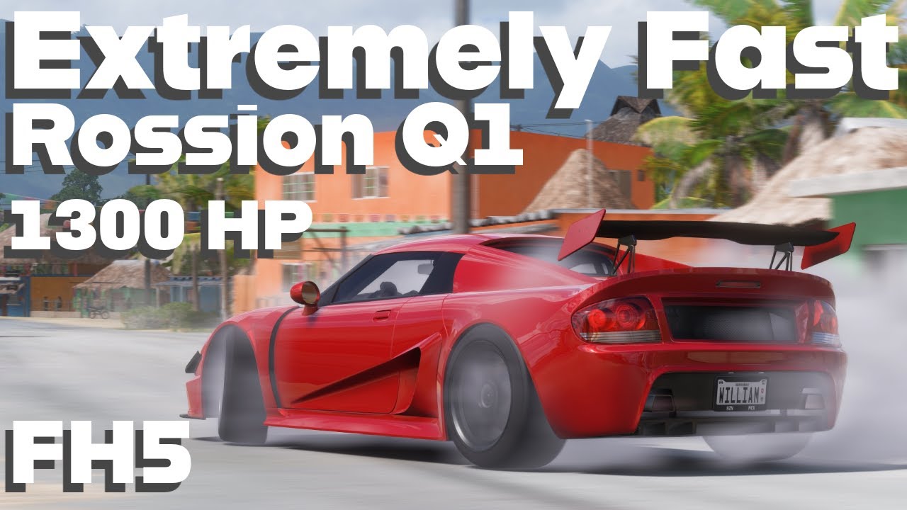 Rossion Q1 Is Extremely Fast - Forza Horizon 5 (Rossion Q1) - YouTube
