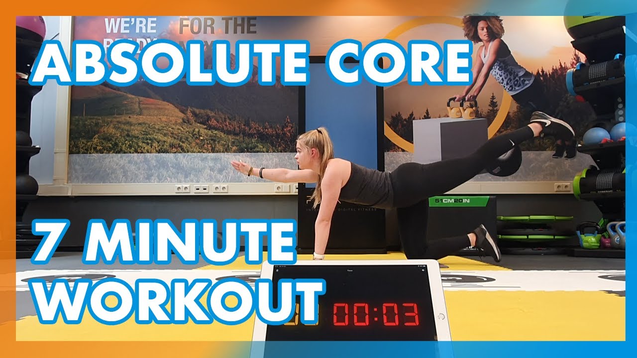 Absolute core 7 minute workout | Focus Fit - YouTube