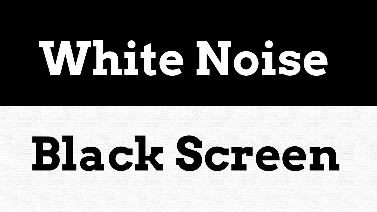 Calming White Noise For Instant Sleep, Focus, And Relaxation ...