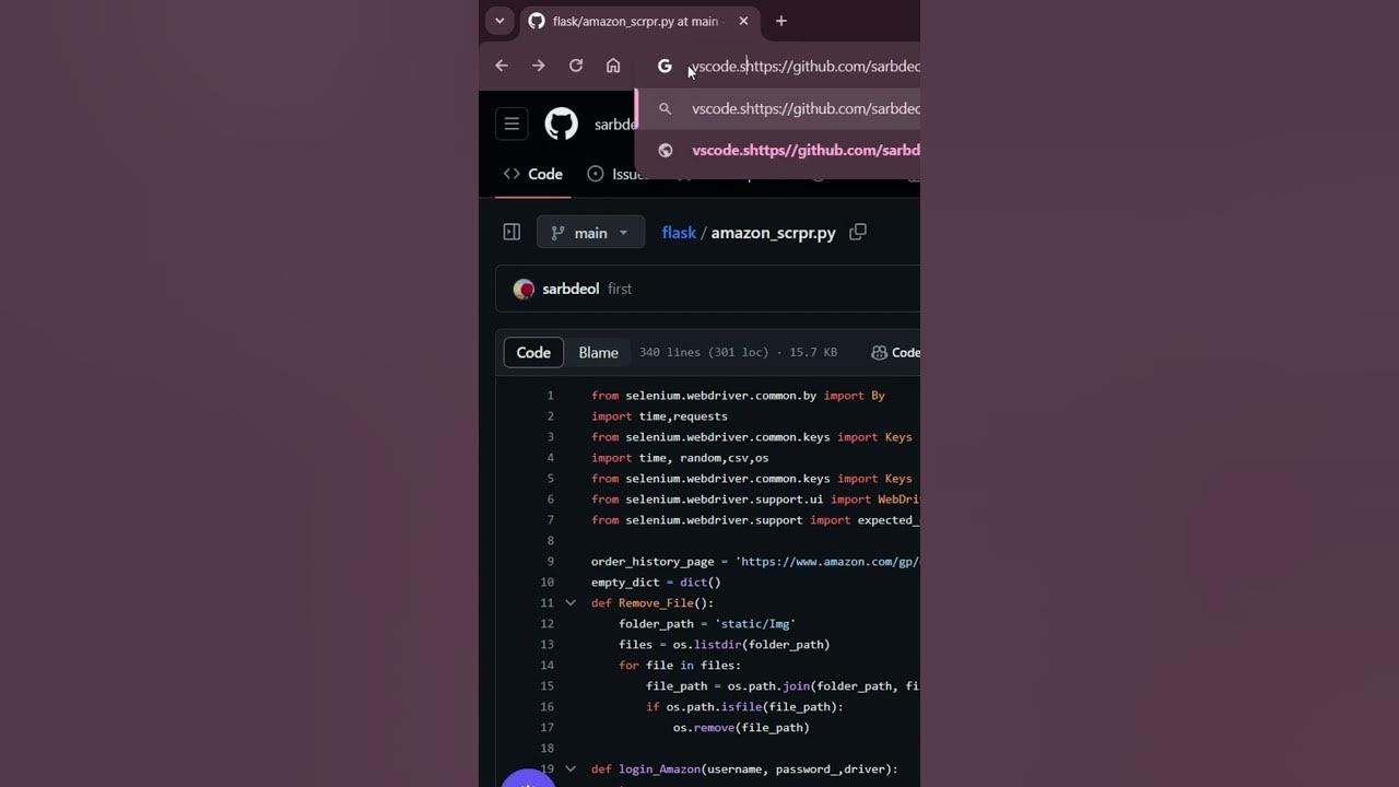 Github repo in vscode - YouTube