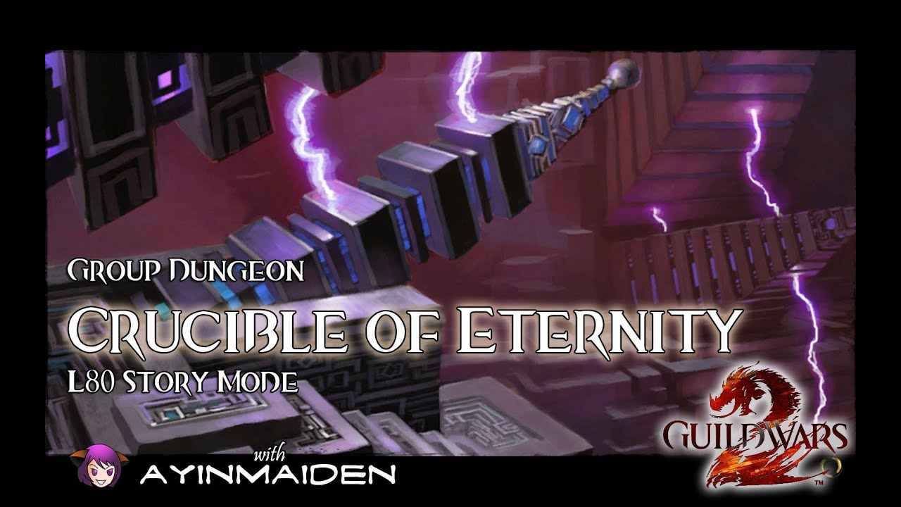 GW2 Group Dungeon - Crucible of Eternity (Story) - YouTube