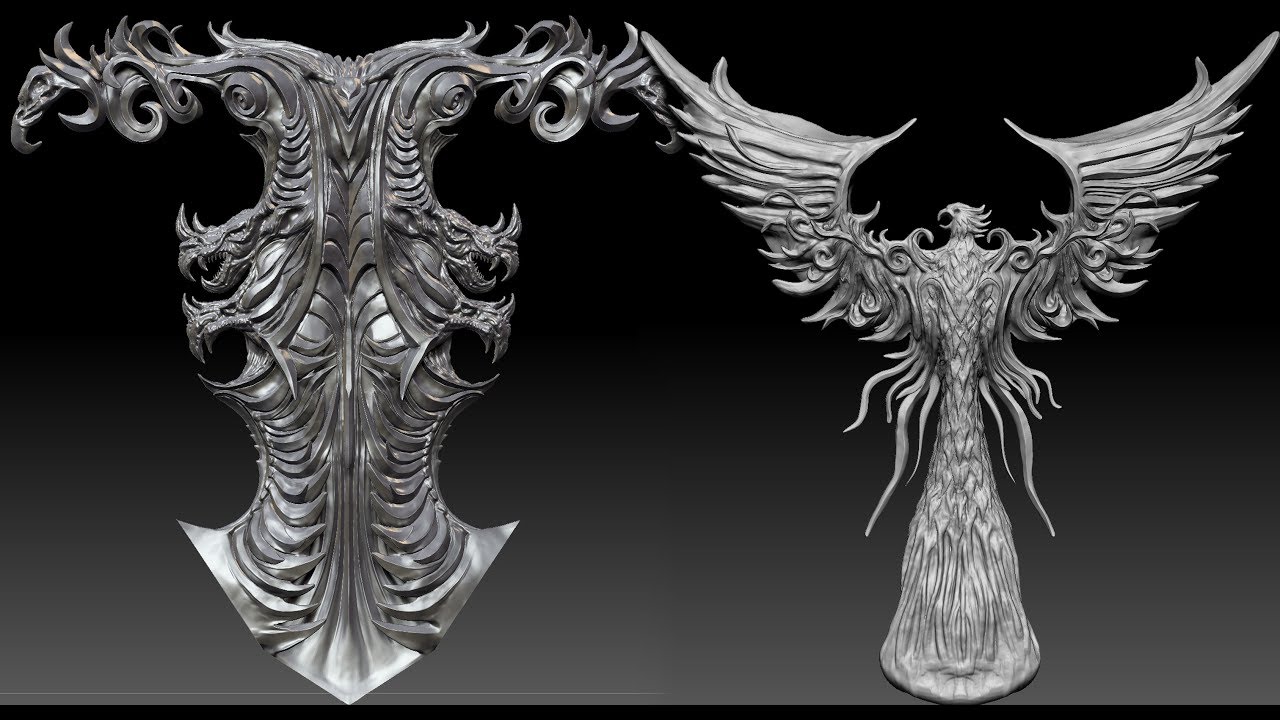 Chaos Champion Warhammer 40k sword sculpting full video - YouTube