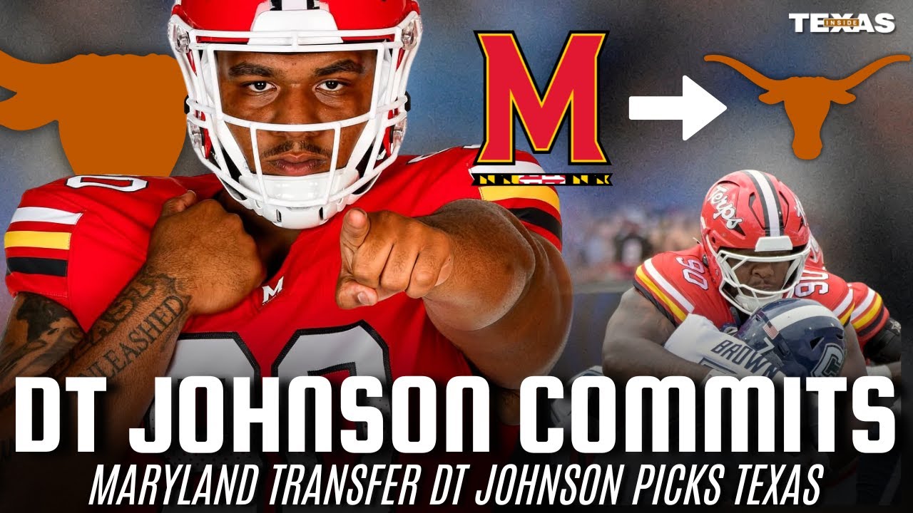 BREAKING: Maryland DT Lavon Johnson Commits to the Texas Longhorns ...